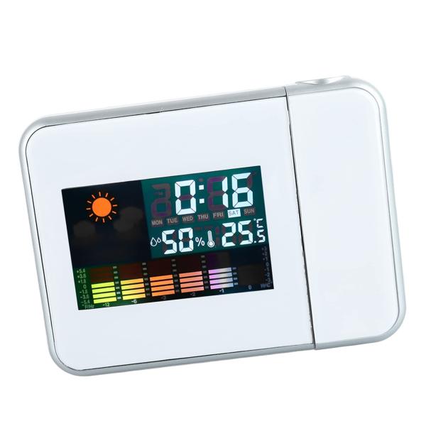 商品名:  GOWENIC Projection Alarm Clock for Bedroom with Weather Station, Innovative Mute Digital Alarm Clock Projector wit...