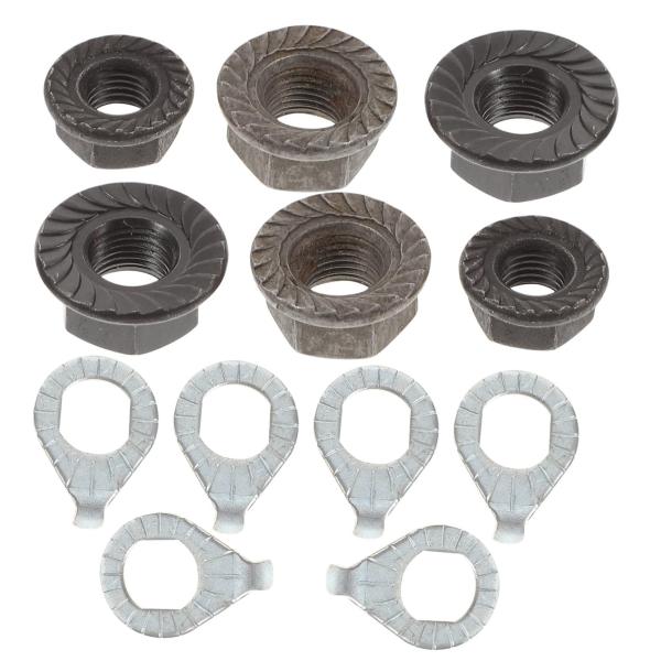 商品名:  Unomor 1 Set Bicycle nut Back Bike Wheel Hub Bike Wheel axle nut Size Hub Flanged Axle Nut Bike Hanger Nuts for Bi...