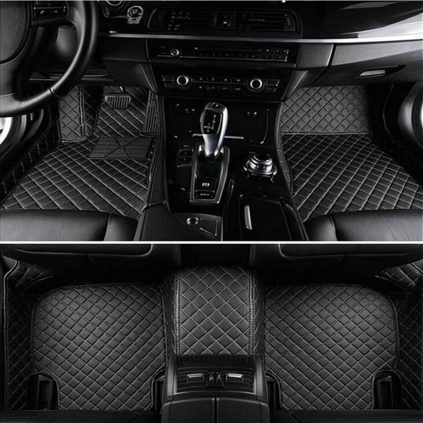 商品名:  TFYXYX Custome Car Floor Mat All Weather Floor mats Compatible with 96% Sedan 2007-2023 Automotive Floor Mats Pass...