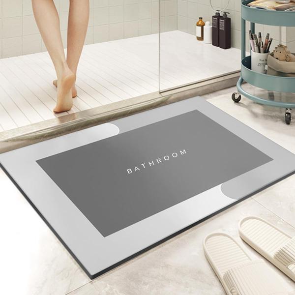 商品名:  STYLIFING Bathroom Rugs Super Absorbent Quick Dry Bath Mat Rubber Non-Slip Washable for Bathtub, Shower and Sink 1...