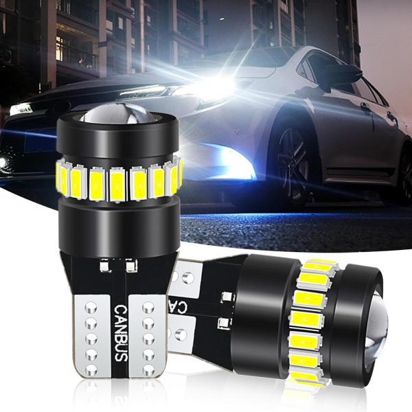 商品名: Fogfar 車用LEDアウトラインライト 2個 12-18V スーパーブライトLED電球 T10ワイドライト サイドマーカー カーゴ ハイマウント 3番目のブレーキライト用 (ホワイト) Fogfar 2 PCS Car Led...