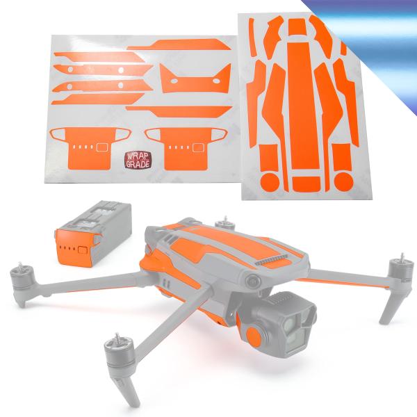 商品名: WRAPGRADE for DJI Mavic 3 Pro 用 アクセントカラー ステッカー (セレストブルー) WRAPGRADE Skin Compatible with DJI Mavic 3 Pro Accent Colo...