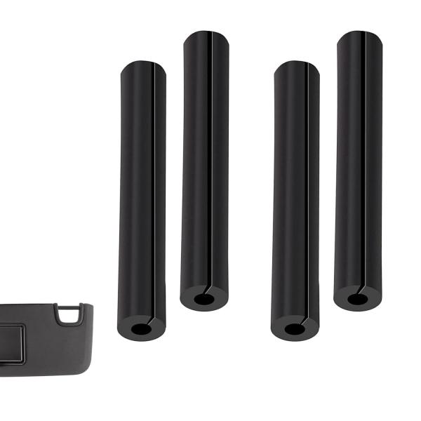 商品名: LUAATT サンバイザー修理キット ジープ ラングラー Jk Jku (07-17) 用 改良版プレカット修理チューブ 交換部品 サンバイザー鳴き声用 4個パック LUAATT Sun Visor Repair Kit for ...