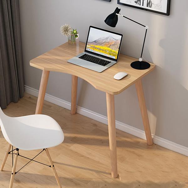 商品名:  Modern Simple Computer Desk for Small Space, Sturdy Office Table Writing Study Desk Workstation with Wood Legs,Dec...