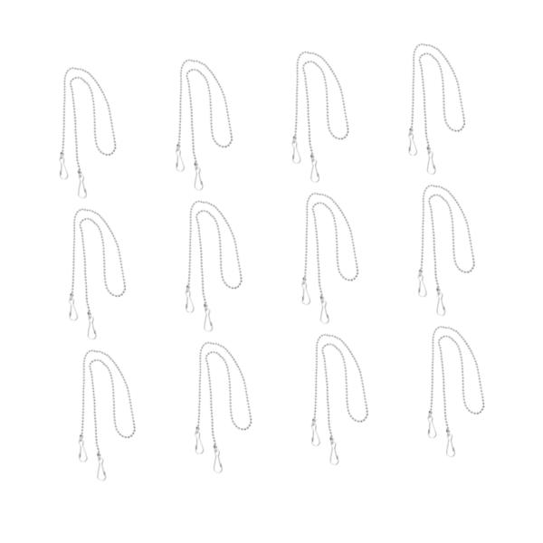 商品名:  MERRYHAPY 12pcs Hanging Metal Lanyard Neck Napkin Holder Face Cover Lanyards Poster Hangers Napkin Clip Lanyard Ne...
