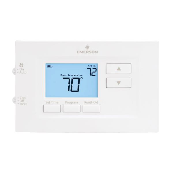 商品名: 70シリーズ、7日間プログラム可能、ヒートポンプ(2H/1C) サーモスタット 70 Series, 7 Day Programmable, Heat Pump (2H/1C) Thermostatブランド: エマーソン(Emer...