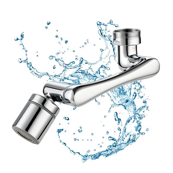 商品名: Joy Decor 蛇口エクステンダー 1440° 1080°スイベル蛇口エクステンダー + 2つの水出口モード 360°回転蛇口エアレーター ユニバーサル1080回転ロボットアームスイベル延長蛇口エアレーター 1パック Joy ...