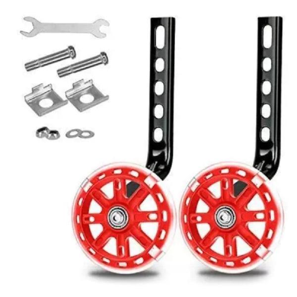 商品名:  LANGYI Bike Training Wheel Flashing Wheel with Bicycles Mounted Kits for 12 14 16 18 20 Single Speed Bike Children...