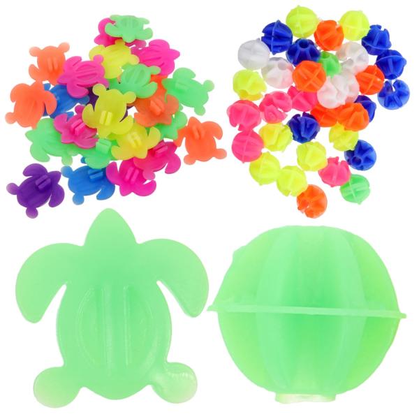 商品名:  Garneck 61Pcs Bicycle Spoke Beads Bicycle Wire Beads Colorful Bicycle Decorations Spoke Beads Glow in The Dark Bic...
