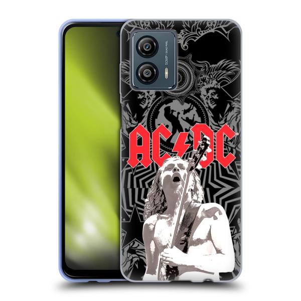 商品名:  Head Case Designs Officially Licensed AC/DC ACDC Angus Young Ornament Solo Soft Gel Case Compatible with Motorola ...