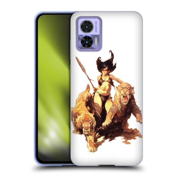 商品名:  Head Case Designs Officially Licensed Frank Frazetta The Huntress Fantasy Soft Gel Case Compatible with Motorola E...