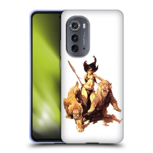 商品名:  Head Case Designs Officially Licensed Frank Frazetta The Huntress Fantasy Soft Gel Case Compatible with Motorola E...