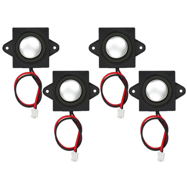 商品名: ALMOCN シングルキャビティミニスピーカー 4個 3W 8Ohm フルレンジキャビティ広告マシーンスピーカー JST-PH2.0mm 2ピンインターフェース ALMOCN 4PCS Single Cavity Mini Spe...