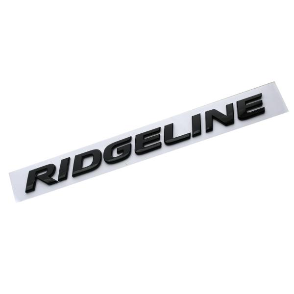 商品名: リッジラインエンブレム カーバッジ レターロゴ 交換用 1個 2017-2023 ホンダ 08F20-T6Z-100用 (光沢ブラック) 1Pcs Ridgeline Emblem Car Badge Letter Logo Re...