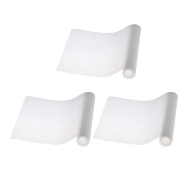 商品名:  Housoutil 3 Rolls Drawer Mat Office Cupboard Mat Shelf Liners Shoe Cabinet Pads Kitchen Cabinet Mat Shelves Protec...