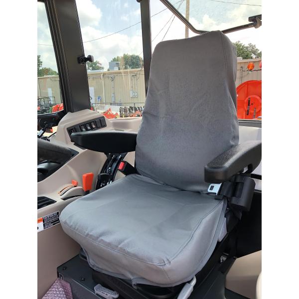 商品名: Durafit シートカバー クボタシートカバー トラクター M6060 M7060 M9090 M6S-111用 グレー自動車用ツイル生地 快適で丈夫 Durafit Seat Covers, Kubota Seat Cover...