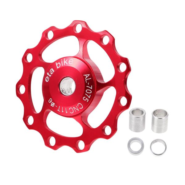 商品名:  CLISPEED 1pc Rear Guide Wheel Metal Tension Pulley Bike Derailleur Bike Cycling Accessories Back Dial Guide Wheel ...