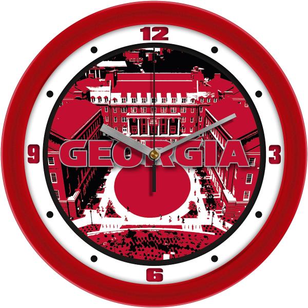 商品名:  Georgia Bulldogs Wall Clock - Campus Art, Non-Ticking Quiet Movement, 11.5"ブランド: SunTime商品番号: ST-CO3-GAB-CAMPCLOCK...