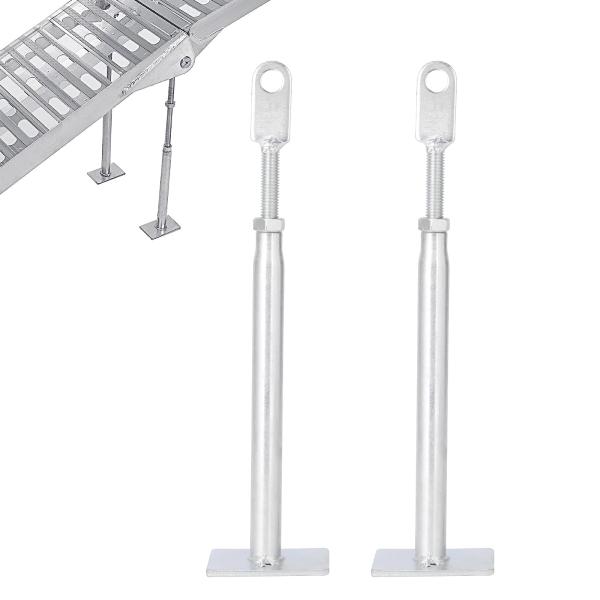 商品名: ローディングスロープにアルミサポートレッグ2個 折りたたみ式スロープ アップグレードされたスロープ オートバイ ダートバイク ATV ピックアップトラック用 2Pcs Support Legs Aluminum on The Lo...
