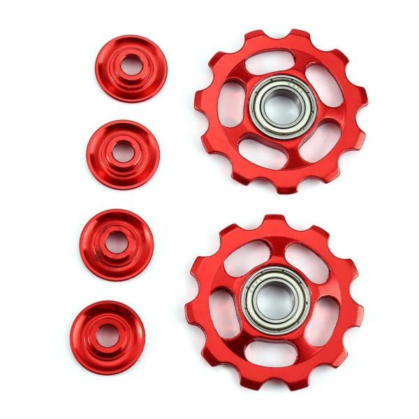 商品名:  CLISPEED 2pcs Bike Rear Derailleur Pulley Rear Derailleur Hanger MTB Bike Derailleur Pulley Road Bike Derailleur P...