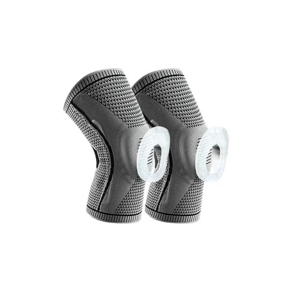 商品名: Fitnus 膝リリーフスリーブ - 究極の着圧膝ブレース 関節炎の痛みの緩和 半月板の問題 ACL安定 膝蓋骨サポート 関節痛緩和 通気性&amp;吸湿発散性 2ピース Fitnus Knee Relief Sleeve - U...