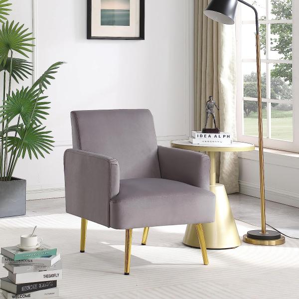 商品名NewCosmos Reading Armchair Living Room Comfy Accent Chairs, Bedroom Chairs for Office Bedroom with Arm Rest, Lounge C...