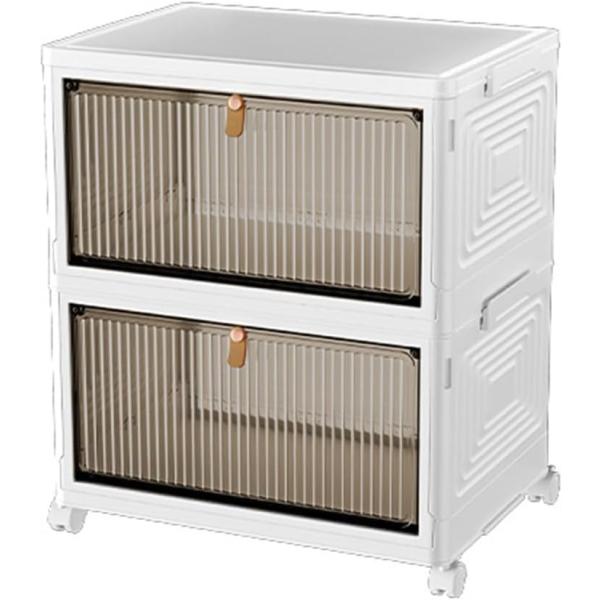 商品名Clear shoe box,Transparent Shoe Box,Shoe Containers with Clear door,Stackable,with pulleys,transparent and visible,se...