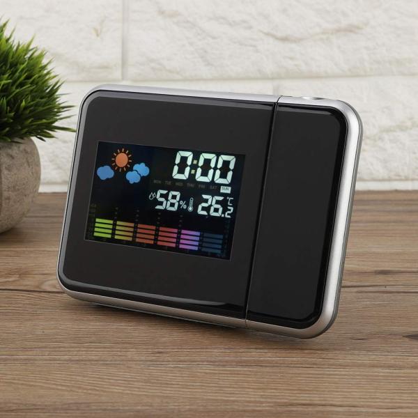 商品名:  DOACT Projector Clock for Bedroom Ceiling with Temperature Projection Alarm allomn on Projection Clock, LED Color ...