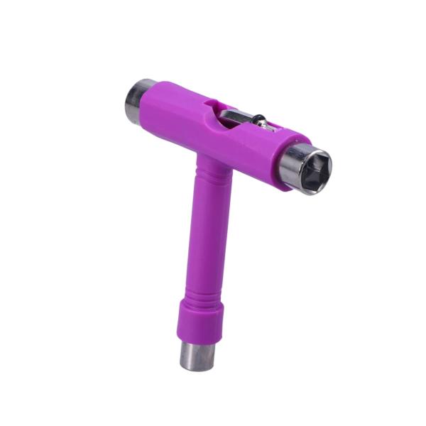 商品名:  UKCOCO Skateboard Tool Skateboard Wrench Skate Tool Small Fish Plate Two in One Purple All in One T Tool Skateboar...