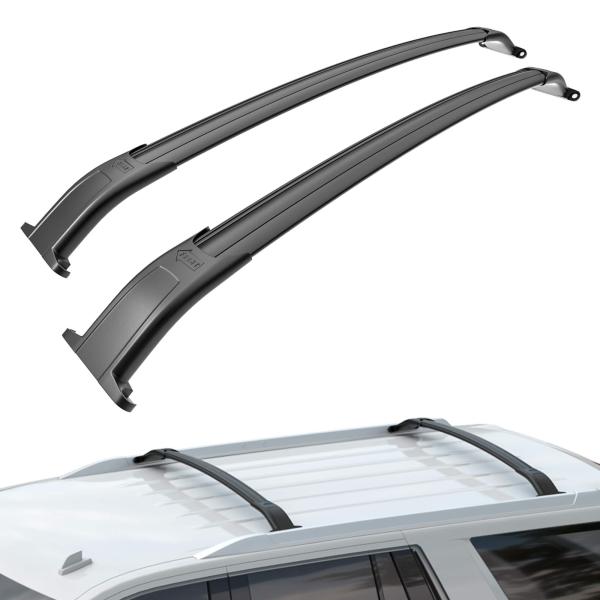 商品名: ルーフラッククロスバー 2015 2016 2017 2018 2019 2020 シボレー タホ HOPE YOU READY 220lbs Heavy Duty Roof Rack Cross Bars Fit for Che...