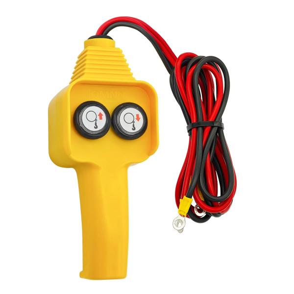 商品名: AUCELI ウインチコントローラー ウインチハンドコントロールアセンブリ プッシュボタンスタイル ウィンチ 有線コントローラー 定格牽引用 2000ポンド~4500ポンド 12V/24V 電動ウインチ 手持ち式コントロール交換部...