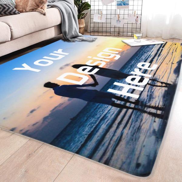 商品名:  Customized Personalized Rugs Add Your Photo to The Non-Slip Washable Rugs for Home Decor Bedroom Kitchen Living Ro...