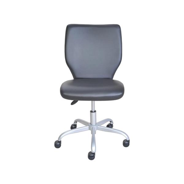 商品名:  HOUKAI Mid-Back Office Chair with Matching Color Casters Gray Faux Leather Gaming Chair Office Chairs (Color : D, ...