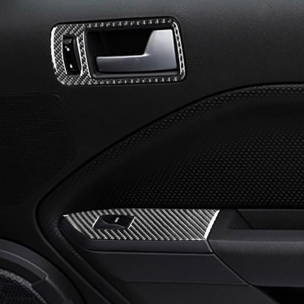商品名:  JmorCO Upgrade Carbon Fiber Compatible with Ford Mustang 2005-2009 Door Cover 6Pcsブランド: JmorCO高さ: 10cm横幅: 20cm奥行: ...