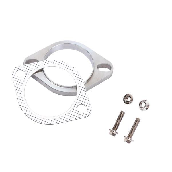 商品名: rwrap 3インチ 2ボルト 排気フランジとガスケット ステンレススチール フランジボルトとナット付き rwraps 3 Inch 2 Bolt Exhaust Flange and Gasket,Stainless Steel...