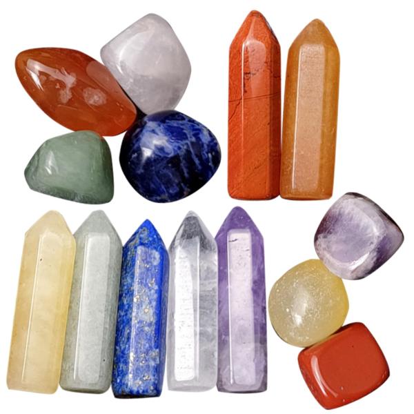 商品名:  VOSAREA 1 Set Meditation Crystal Desktop Crystal Stone Crystal Decoration Charmed Witch Crystal Prism Wand Stone S...