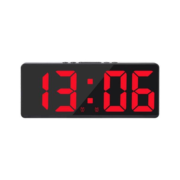 商品名:  npkgvia Digital LED Desk Alarm Clock Large Display 3 Inches USB Temperature Mode 12/24Hr Small Desk Bedroom Bedsid...