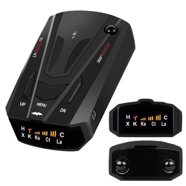 商品名:  2023 New Radar Detector for Cars with Voice Speed Prompt, 360 ° Detection，Vehicle Speed Alarm System, Led Display,...