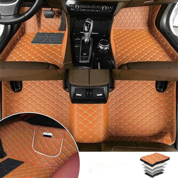 商品名:  TAHALI All Weather car Floor mats - Waterproof, Anti-Slip, Custom Making Leather Automotive Floor Mats for Car, SU...