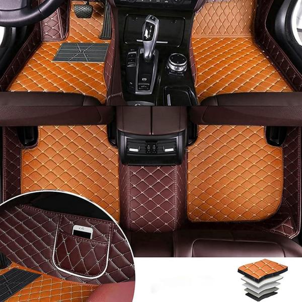 商品名:  TAHALI All Weather car Floor mats - Waterproof, Anti-Slip, Custom Making Leather Automotive Floor Mats for Car, SU...