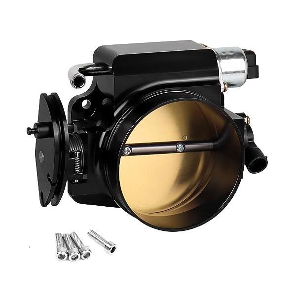 商品名: LOREADA LS 102mm ビッグマウス スロットルボディ LS1 LS2 LS3 LS6 LS7 LSX GM Gen III IV エンジン LS スタイル 4 ボルト インテークマニホールド スロットルポジションセンサ...