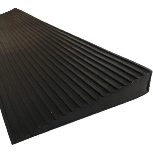 商品名Rubber Solid Non-Slip Ramp,500KG Load Threshold Ramps,Portable Lightweight Ramp for Wheelchairs, Cars Vehicles, Carav...