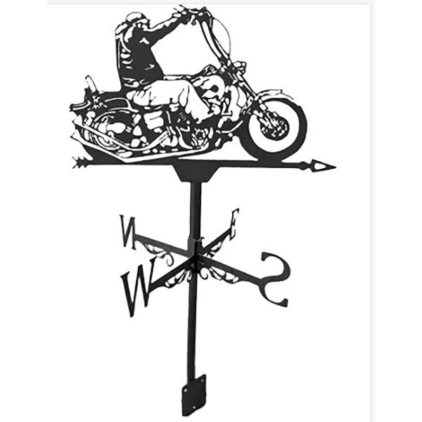 商品名:  Motorcycle Rooftop Weather Vanes -Weather Vane Wind Direction Indicator Outdoor Roof Garden Mountain Yard Decor Wi...