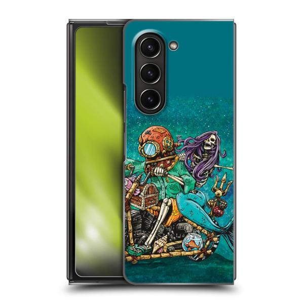 商品名:  Head Case Designs Officially Licensed David Lozeau Mermaid and Driver Motorcycle Colourful Art Hard Back Case Comp...