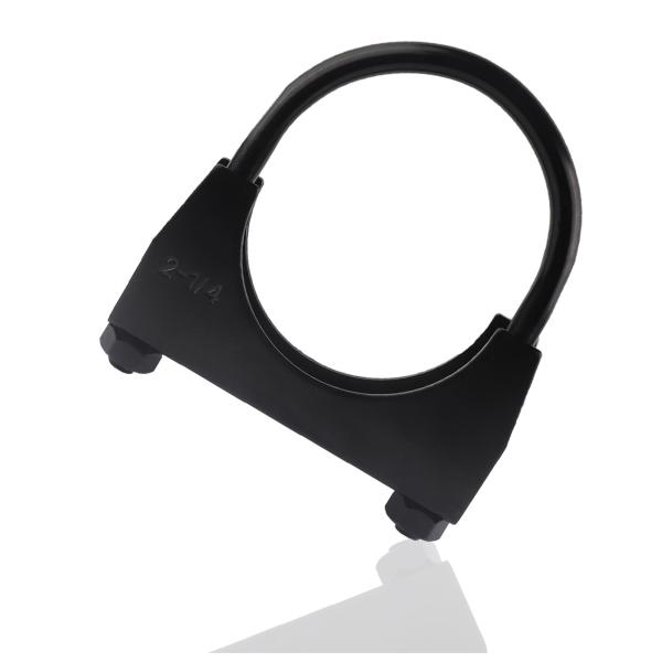 商品名: 2.25インチ 排気クランプ 高耐久 排気パイプ修理クランプ ユニバーサルUボルトクランプ マフラークランプ ほとんどの家庭用&amp;カーアクセサリーパイプラインの固定用 (2.25インチ) 2.25 Inch Exhaust ...