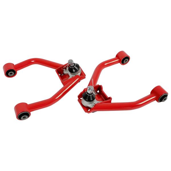 商品名:  KUAFU Adjustable Front Upper Control Arms Compatible with 2001-2005 Lexus IS300 w/Ball Joints Powder Coated Red Re...
