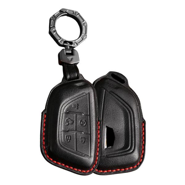 商品名:  TECART Key Fob Cover Remote Case Keyless Protector Fit For Cadillac CT5 CT6 XT4 XT5 Smart keychain Accessories 5 B...