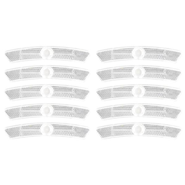 商品名: Gatuida 自転車用反射板 10個 ライディングバイク 自転車警告反射板 自転車ホイールリム 反射 MTB ロードスポークライト バイクアクセサリー Gatuida 10Pcs Bicycle Reflector Compac...