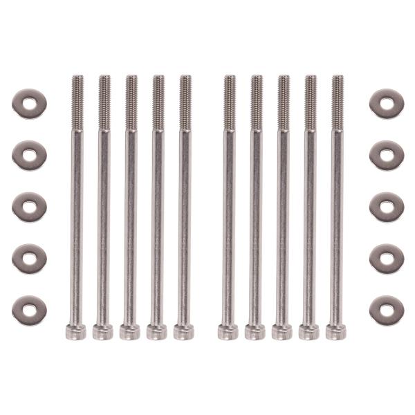 商品名: BEONEO シボレーステンレススチール Ls1 インテークマニホールドボルト ワッシャー10個付き Lsx Ls2 Ls3 Ls6 Camaro Corvette Gm Chevrolet GMC1997~2004 Fast L...