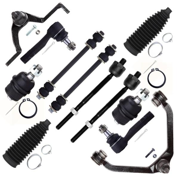 商品名:  SCITOO 12pcs Front Suspension Kit Upper Control Arm And Ball Joint Lower Ball Joint Outer Inner Tie Rod End w/Boot...
